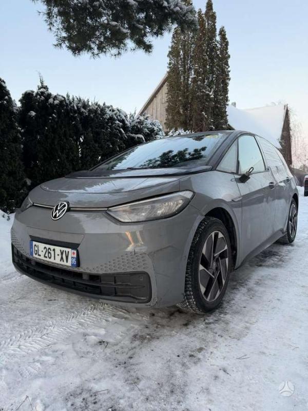 Pelēks Volkswagen ID.3 2023 Kauņa, ar dzinēja tilpumu 0.00 L un nobraukumu 71 tūkst. km par 10300 €, foto 2 vietnē AUTOMOTO.COM.LV