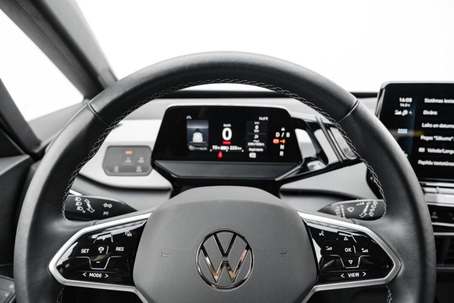 Grey Volkswagen ID.3 2023 in Riga, with an engine capacity of 0.00 L and mileage of 22 thousand km for 26800 €, photo 13 on AUTOMOTO.COM.LV