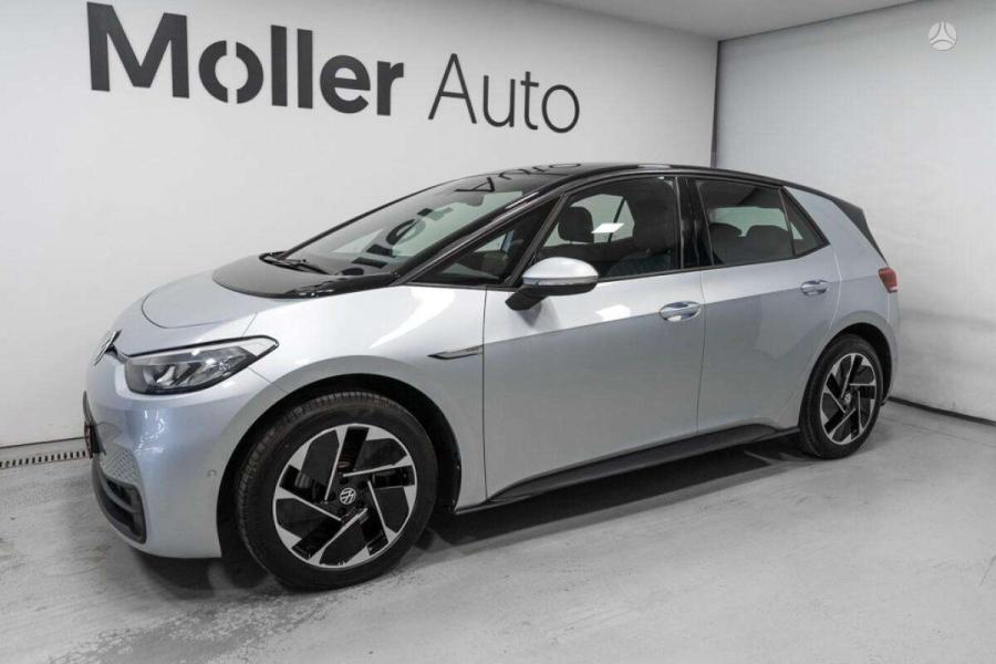 Pelēks Volkswagen ID.3 2023 Viļņa, ar dzinēja tilpumu 0.00 L un nobraukumu 57 tūkst. km par 23900 €, foto 3 vietnē AUTOMOTO.COM.LV