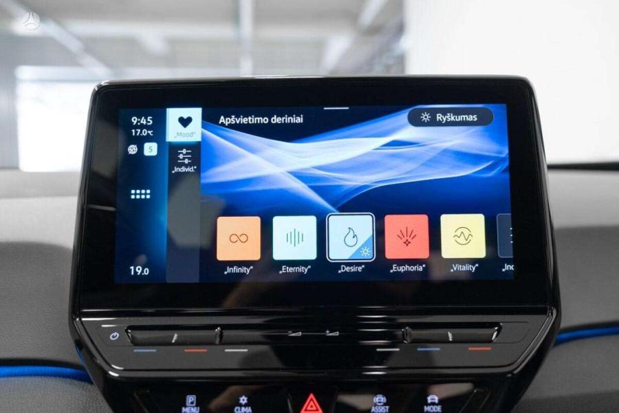 Pelēks Volkswagen ID.3 2023 Viļņa, ar dzinēja tilpumu 0.00 L un nobraukumu 57 tūkst. km par 23900 €, foto 19 vietnē AUTOMOTO.COM.LV