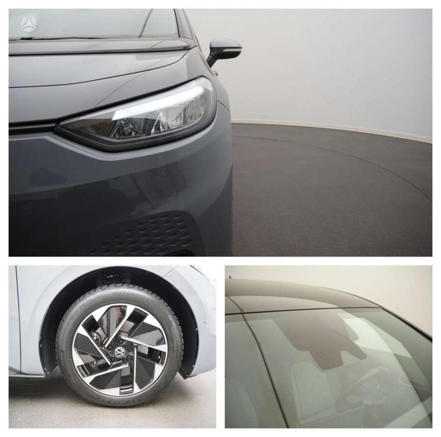 Grey Volkswagen ID.3 2023 in Vilnius, with an engine capacity of 0.00 L and mileage of 27 thousand km for 24500 €, photo 8 on AUTOMOTO.COM.LV