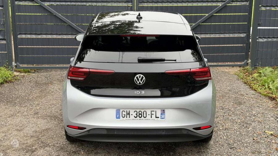 Pelēks Volkswagen ID.3 2023 Jonava, ar dzinēja tilpumu 0.00 L un nobraukumu 43 tūkst. km par 17200 €, foto 3 vietnē AUTOMOTO.COM.LV