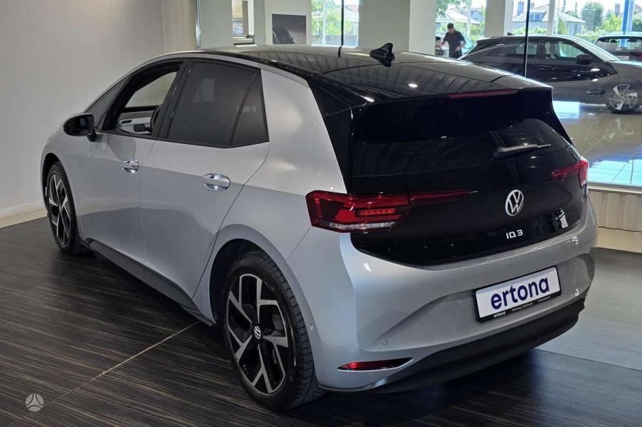 Grey Volkswagen ID.3 2024 in Siauliai, with an engine capacity of 0.00 L and mileage of 30 thousand km for 29900 €, photo 4 on AUTOMOTO.COM.LV