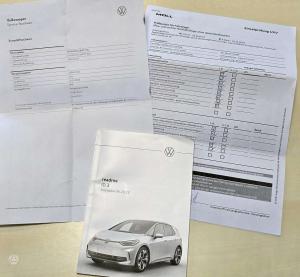 Grey Volkswagen ID.3 2024 in Siauliai, with an engine capacity of 0.00 L and mileage of 30 thousand km for 29900 €, photo 37 on AUTOMOTO.COM.LV