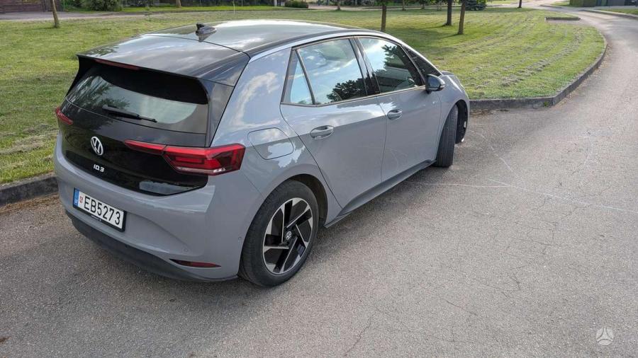 Pelēks Volkswagen ID.3 2024 Kauņa, ar dzinēja tilpumu 0.00 L un nobraukumu 34 tūkst. km par 27750 €, foto 11 vietnē AUTOMOTO.COM.LV