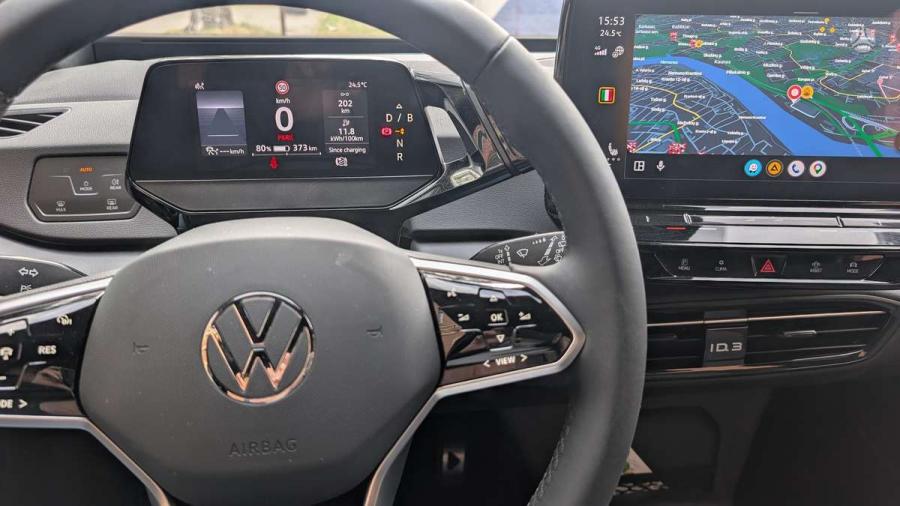 Pelēks Volkswagen ID.3 2024 Kauņa, ar dzinēja tilpumu 0.00 L un nobraukumu 34 tūkst. km par 27750 €, foto 17 vietnē AUTOMOTO.COM.LV