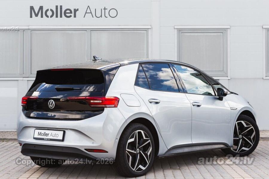 Grey Volkswagen ID.3 2023 in Ventspils, with an engine capacity of 0.00 L and mileage of 42 thousand km for 29616 €, photo 6 on AUTOMOTO.COM.LV