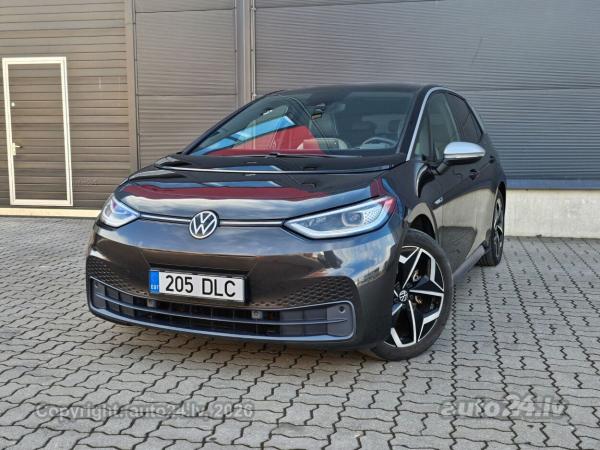 Pelēks Volkswagen ID.3 2020 Tallina, ar dzinēja tilpumu 0.00 L un nobraukumu 142 tūkst. km par 16900 €, foto 1 vietnē AUTOMOTO.COM.LV