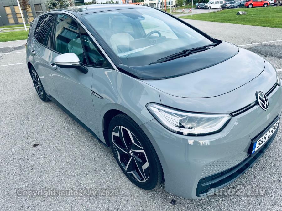 Grey Volkswagen ID.3 2020 in Tallinn, with an engine capacity of 0.00 L and mileage of 119 thousand km for 17900 €, photo 17 on AUTOMOTO.COM.LV