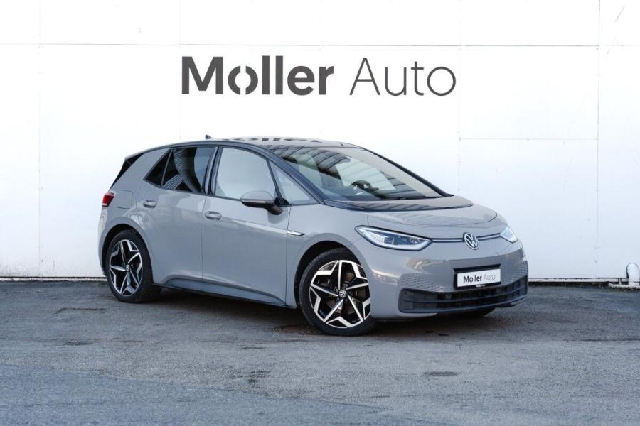 Pelēks Volkswagen ID.3 2021 Rīga, ar dzinēja tilpumu 0.00 L un nobraukumu 56 tūkst. km par 25500 €, foto 3 vietnē AUTOMOTO.COM.LV