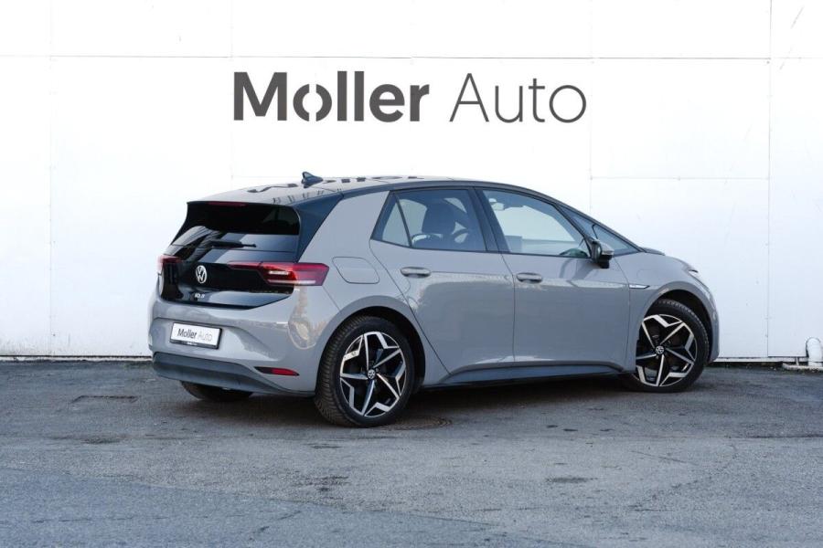 Pelēks Volkswagen ID.3 2021 Rīga, ar dzinēja tilpumu 0.00 L un nobraukumu 56 tūkst. km par 25500 €, foto 5 vietnē AUTOMOTO.COM.LV