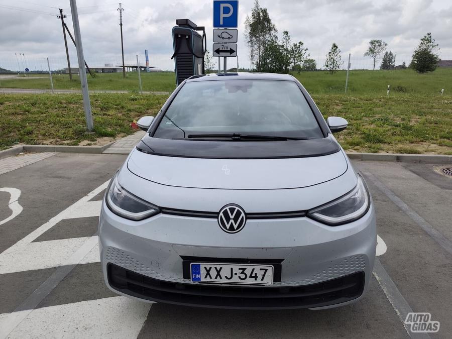 Volkswagen ID.3 2021 Palanga, ar dzinēja tilpumu 0.00 L un nobraukumu 123 tūkst. km par 15200 €, foto 1 vietnē AUTOMOTO.COM.LV