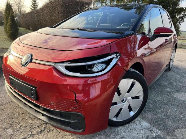 Sarkans Volkswagen ID.3 2022 Kauņa, ar dzinēja tilpumu 0.00 L un nobraukumu 48 tūkst. km par 13750 €, foto 7 vietnē AUTOMOTO.COM.LV