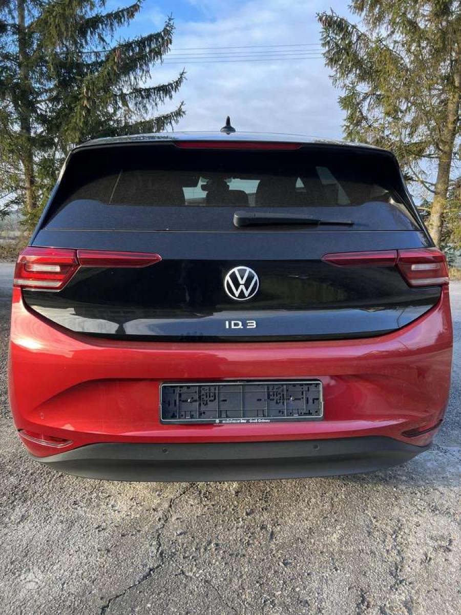 Sarkans Volkswagen ID.3 2022 Kauņa, ar dzinēja tilpumu 0.00 L un nobraukumu 48 tūkst. km par 13750 €, foto 10 vietnē AUTOMOTO.COM.LV