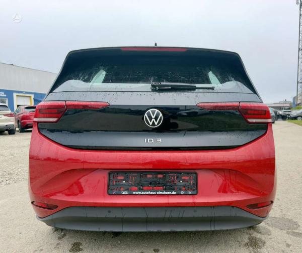 Red Volkswagen ID.3 2023 in Siauliai, with an engine capacity of 0.00 L and mileage of 52 thousand km for 17250 €, photo 6 on AUTOMOTO.COM.LV