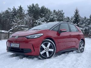 Sarkans Volkswagen ID.3 2024 Viļņa, ar dzinēja tilpumu 0.00 L un nobraukumu 40 tūkst. km par 22500 €, foto  vietnē AUTOMOTO.COM.LV