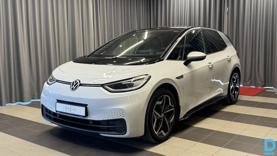 Balts Volkswagen ID.3 2020 Mārupe, ar dzinēja tilpumu 0.00 L un nobraukumu 117 tūkst. km par 16990 €, foto 1 vietnē AUTOMOTO.COM.LV