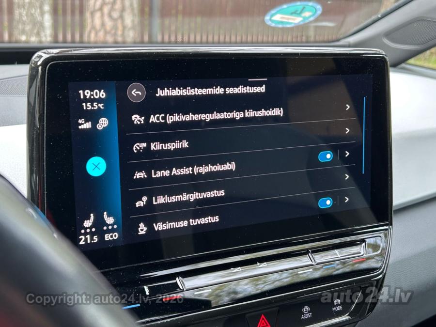 Белый Фольксваген ID.3 2020 в Таллин, объемом двигателя 0.00 л и пробегом 93 тыс. км за 19980 €, фото 20 на AUTOMOTO.COM.LV