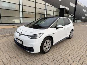 White Volkswagen ID.3 2020 in Kupiskis, with an engine capacity of 0.00 L and mileage of 48 thousand km for 14200 €, photo  on AUTOMOTO.COM.LV