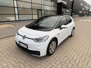 White Volkswagen ID.3 2020 in Kupiskis, with an engine capacity of 0.00 L and mileage of 48 thousand km for 14200 €, photo 13 on AUTOMOTO.COM.LV