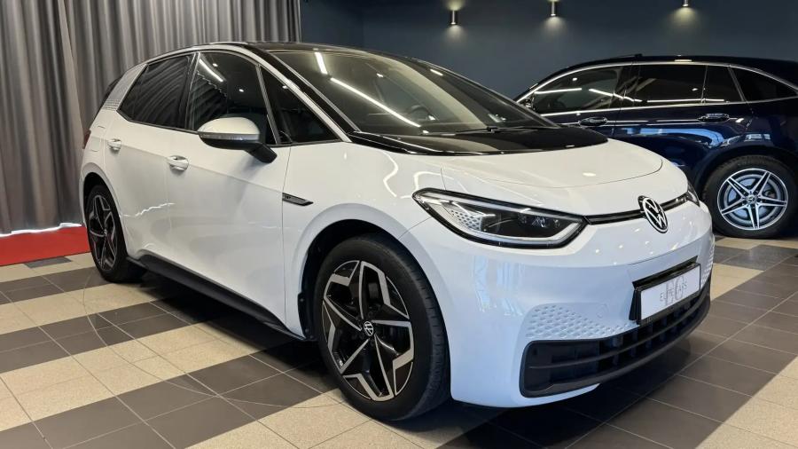 Balts Volkswagen ID.3 2020 Mārupe, ar dzinēja tilpumu 0.00 L un nobraukumu 88 tūkst. km par 21990 €, foto 3 vietnē AUTOMOTO.COM.LV