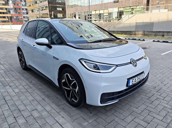 Balts Volkswagen ID.3 2022 Viļņa, ar dzinēja tilpumu 0.00 L un nobraukumu 71 tūkst. km par 25500 €, foto 4 vietnē AUTOMOTO.COM.LV