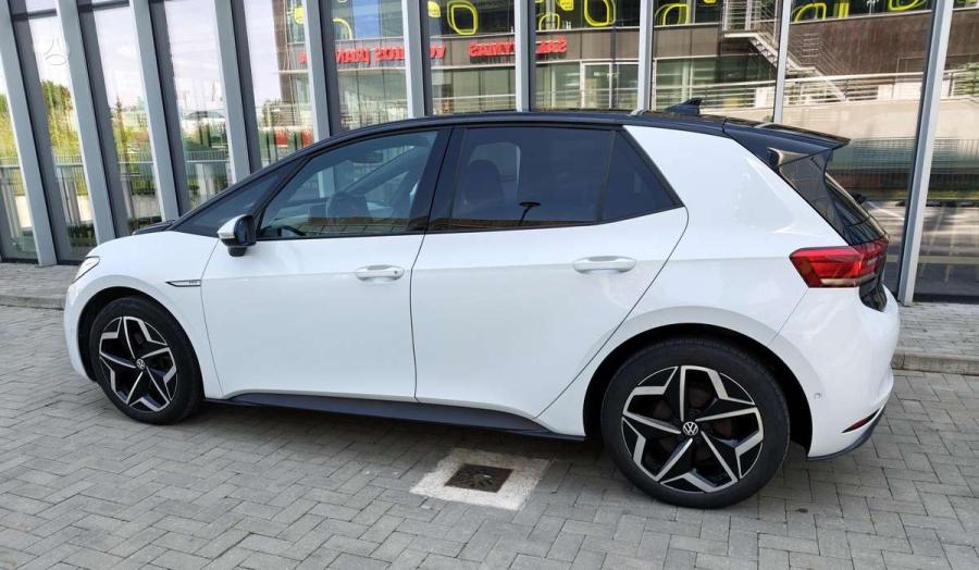 Balts Volkswagen ID.3 2022 Viļņa, ar dzinēja tilpumu 0.00 L un nobraukumu 71 tūkst. km par 25500 €, foto 9 vietnē AUTOMOTO.COM.LV