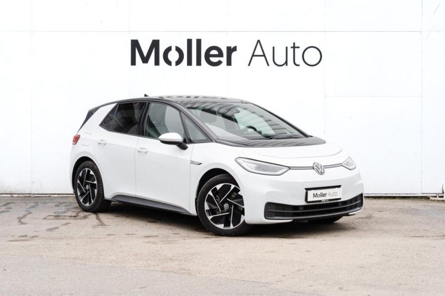 Balts Volkswagen ID.3 2022 Rīga, ar dzinēja tilpumu 0.00 L un nobraukumu 82 tūkst. km par 24650 €, foto 3 vietnē AUTOMOTO.COM.LV