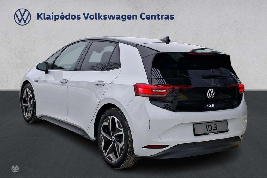 Balts Volkswagen ID.3 2023 Klaipėda, ar dzinēja tilpumu 0.00 L un nobraukumu 40 tūkst. km par 27700 €, foto 4 vietnē AUTOMOTO.COM.LV