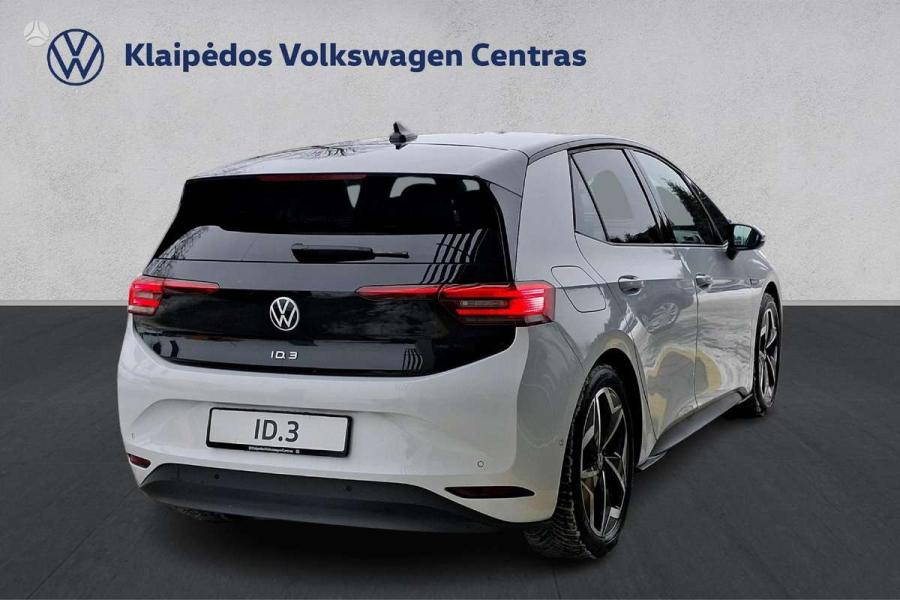 Balts Volkswagen ID.3 2023 Klaipėda, ar dzinēja tilpumu 0.00 L un nobraukumu 40 tūkst. km par 27700 €, foto 6 vietnē AUTOMOTO.COM.LV