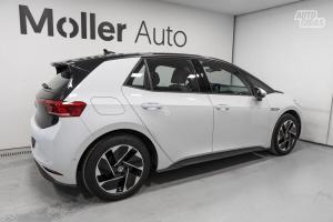 White Volkswagen ID.3 2023 in Vilnius, with an engine capacity of 0.00 L and mileage of 55 thousand km for 24900 €, photo 5 on AUTOMOTO.COM.LV