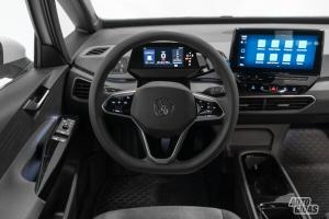 White Volkswagen ID.3 2023 in Vilnius, with an engine capacity of 0.00 L and mileage of 55 thousand km for 24900 €, photo 12 on AUTOMOTO.COM.LV
