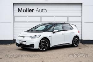 Balts Volkswagen ID.3 2023 Rīga, ar dzinēja tilpumu 1.00 L un nobraukumu 18 tūkst. km par 29616 €, foto  vietnē AUTOMOTO.COM.LV