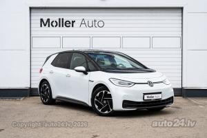 White Volkswagen ID.3 2023 in Riga, with an engine capacity of 1.00 L and mileage of 18 thousand km for 29616 €, photo 3 on AUTOMOTO.COM.LV