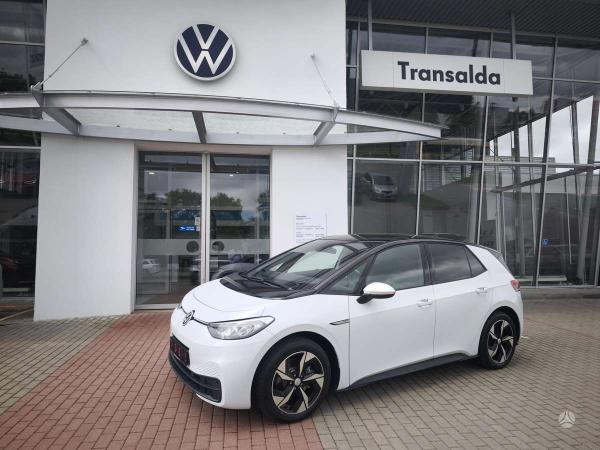 White Volkswagen ID.3 2023 in Siauliai, with an engine capacity of 0.00 L and mileage of 29 thousand km for 20900 €, photo 1 on AUTOMOTO.COM.LV