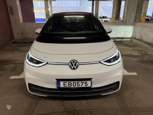 White Volkswagen ID.3 2023 in Vilnius, with an engine capacity of 0.00 L and mileage of 30 thousand km for 22900 €, photo 9 on AUTOMOTO.COM.LV