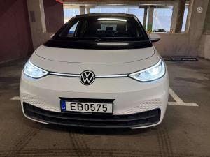 White Volkswagen ID.3 2023 in Vilnius, with an engine capacity of 0.00 L and mileage of 30 thousand km for 22900 €, photo 10 on AUTOMOTO.COM.LV