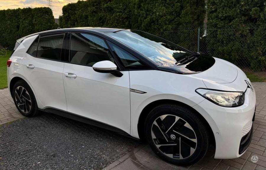 Balts Volkswagen ID.3 2023 Kauņa, ar dzinēja tilpumu 0.00 L un nobraukumu 50 tūkst. km par 19500 €, foto 10 vietnē AUTOMOTO.COM.LV