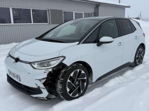 Balts Volkswagen ID.3 2024 Kauņa, ar dzinēja tilpumu 0.00 L un nobraukumu 13 tūkst. km par 15300 €, foto 2 vietnē AUTOMOTO.COM.LV
