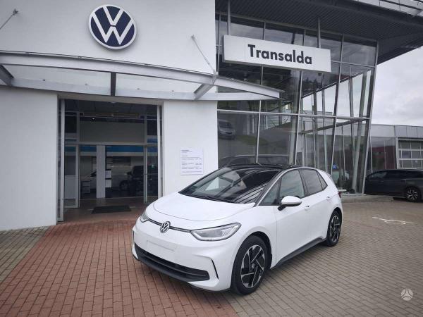 Balts Volkswagen ID.3 2024 Šauļi, ar dzinēja tilpumu 0.00 L un nobraukumu 10 tūkst. km par 25499 €, foto 1 vietnē AUTOMOTO.COM.LV