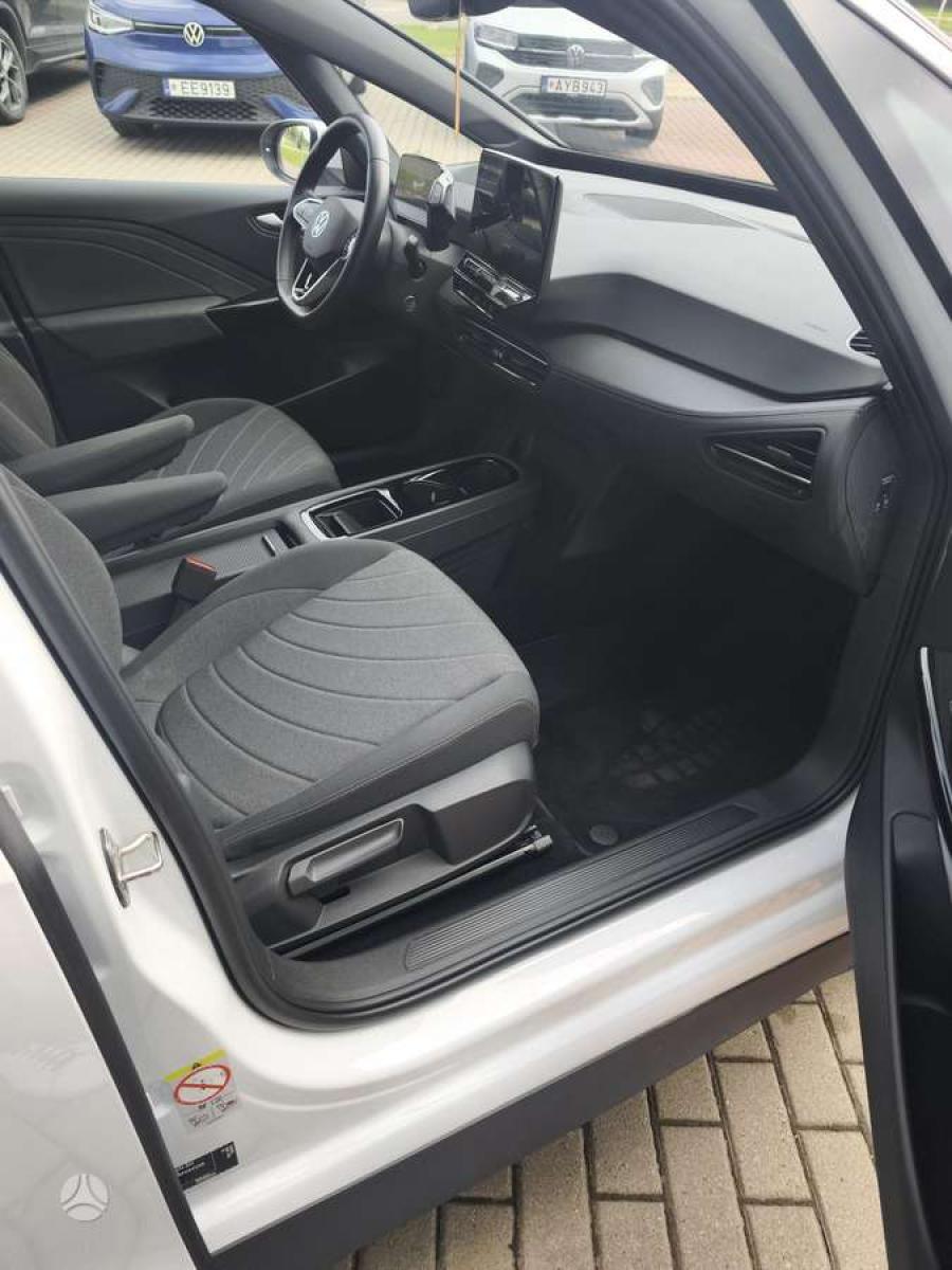 Balts Volkswagen ID.3 2024 Šauļi, ar dzinēja tilpumu 0.00 L un nobraukumu 10 tūkst. km par 25499 €, foto 8 vietnē AUTOMOTO.COM.LV