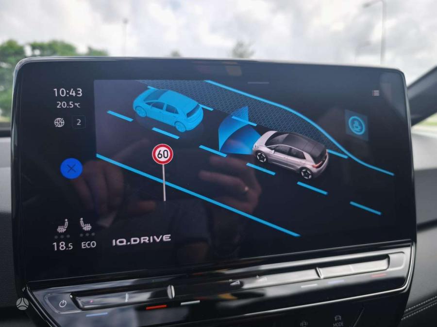 Balts Volkswagen ID.3 2024 Šauļi, ar dzinēja tilpumu 0.00 L un nobraukumu 10 tūkst. km par 25499 €, foto 18 vietnē AUTOMOTO.COM.LV
