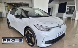 White Volkswagen ID.3 2025 in Siauliai, with an engine capacity of 0.00 L and mileage of 41 thousand km for 31900 €, photo  on AUTOMOTO.COM.LV