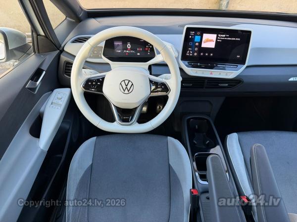 White Volkswagen ID.3 2020 in Tallinn, with an engine capacity of 0.00 L and mileage of 64 thousand km for 19990 €, photo 4 on AUTOMOTO.COM.LV