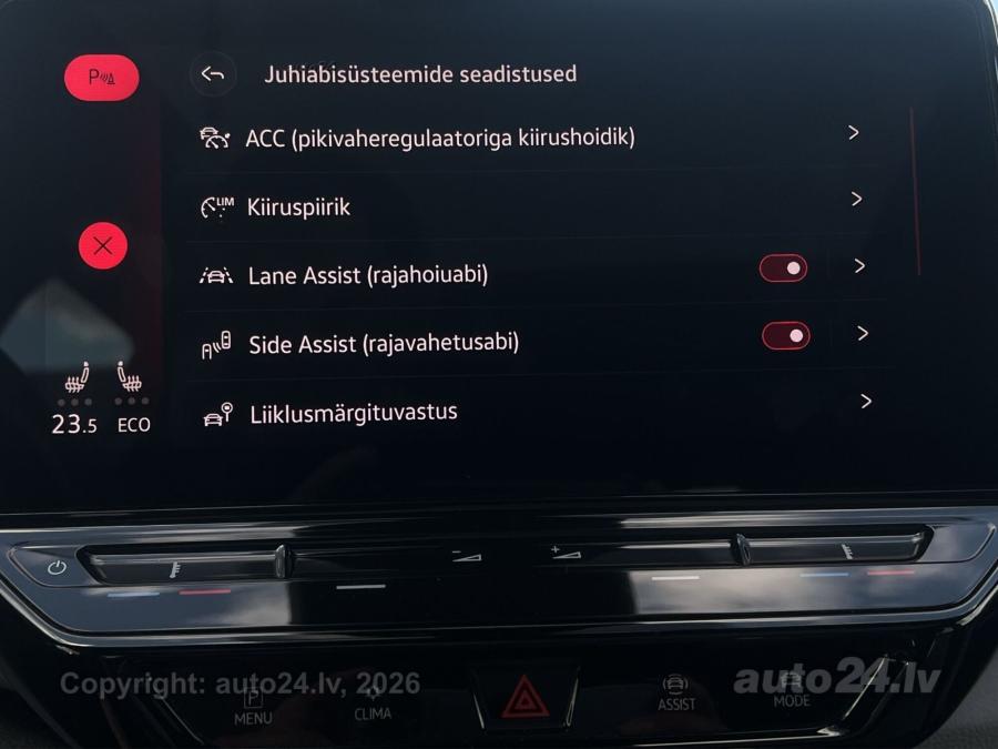 Белый Фольксваген ID.3 2020 в Пярну, объемом двигателя 0.00 л и пробегом 78 тыс. км за 22900 €, фото 18 на AUTOMOTO.COM.LV
