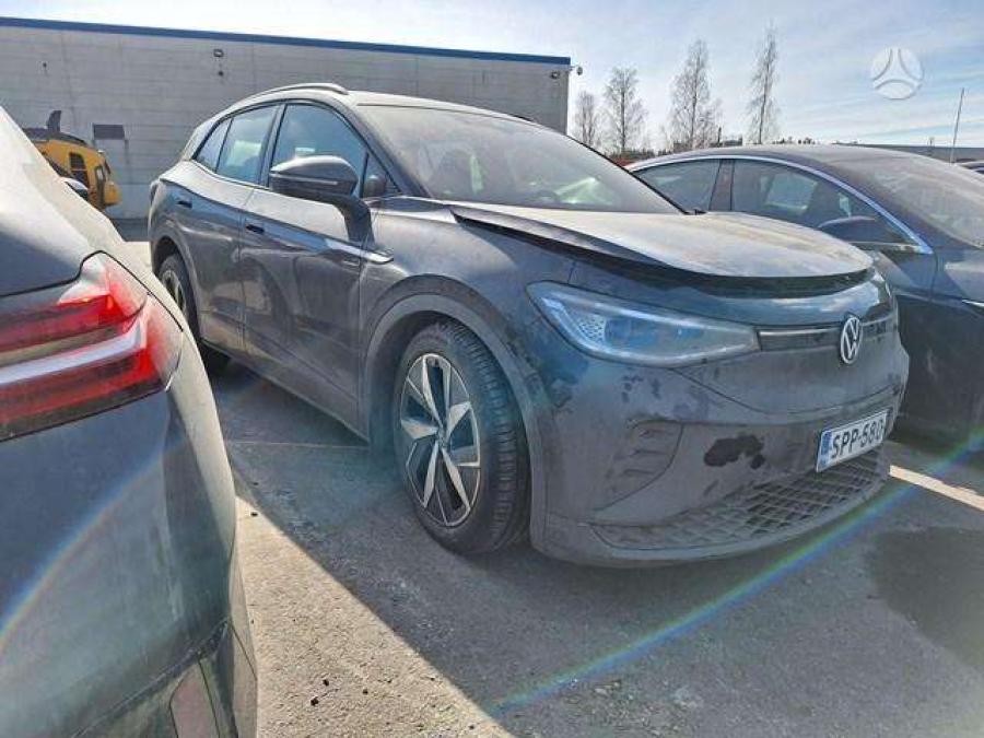 Melns Volkswagen ID.4 2021 Viļņa, ar dzinēja tilpumu 0.00 L un nobraukumu 40 tūkst. km par 22000 €, foto 1 vietnē AUTOMOTO.COM.LV