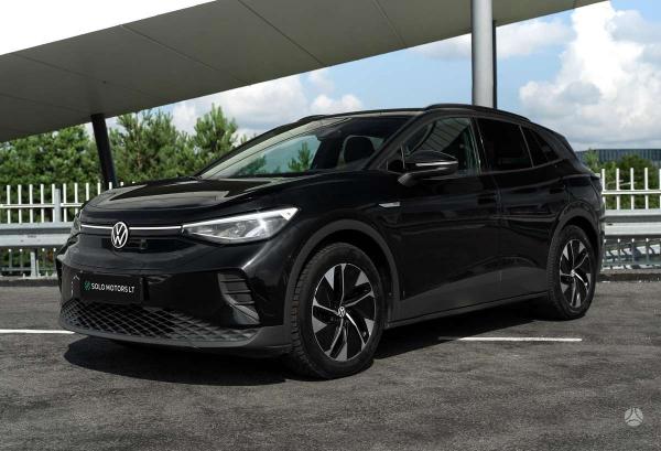 Melns Volkswagen ID.4 2021 Viļņa, ar dzinēja tilpumu 0.00 L un nobraukumu 124 tūkst. km par 20950 €, foto 1 vietnē AUTOMOTO.COM.LV