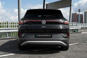Black Volkswagen ID.4 2021 in Vilnius, with an engine capacity of 0.00 L and mileage of 124 thousand km for 20950 €, photo 5 on AUTOMOTO.COM.LV