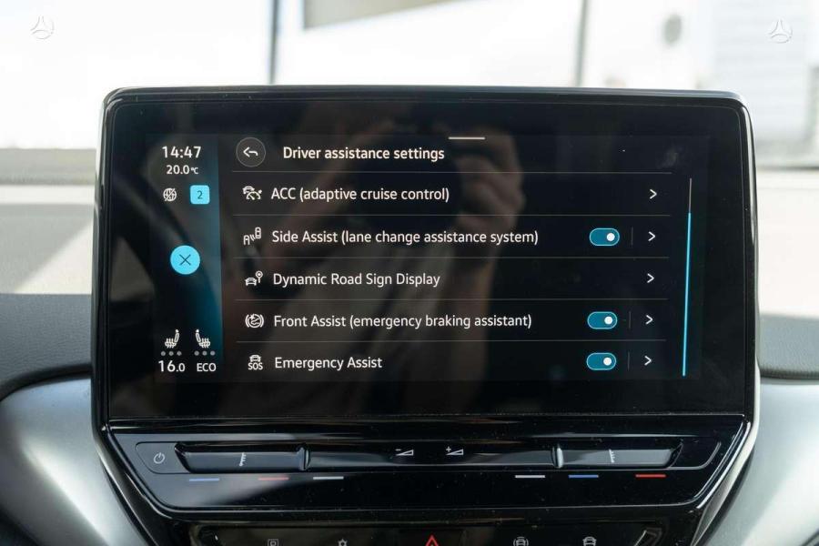 Melns Volkswagen ID.4 2021 Viļņa, ar dzinēja tilpumu 0.00 L un nobraukumu 124 tūkst. km par 19500 €, foto 27 vietnē AUTOMOTO.COM.LV