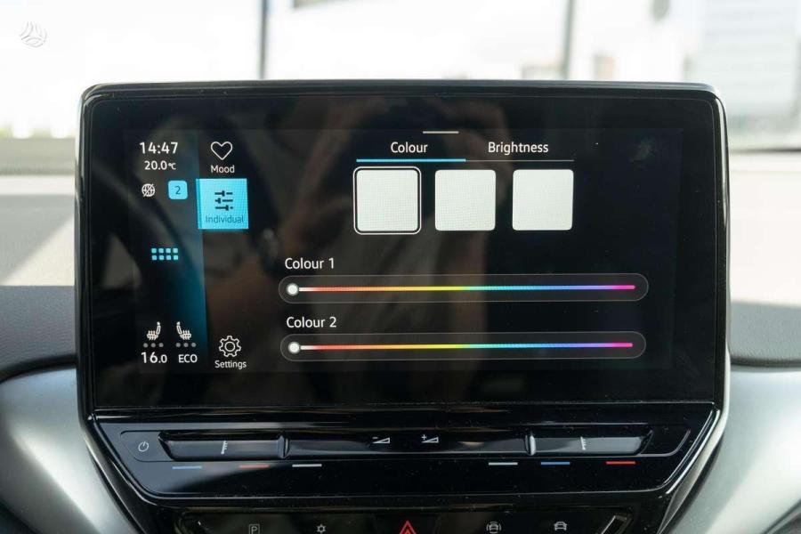 Melns Volkswagen ID.4 2021 Viļņa, ar dzinēja tilpumu 0.00 L un nobraukumu 124 tūkst. km par 19500 €, foto 29 vietnē AUTOMOTO.COM.LV